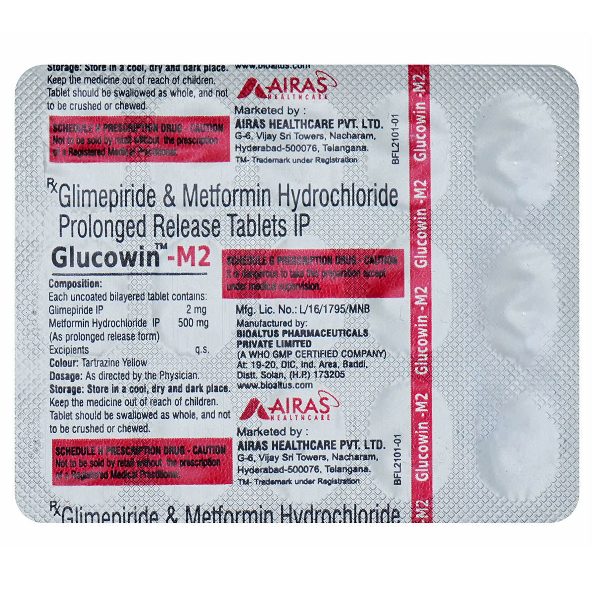 Glucowin-M2 Tablet | Uses, Side Effects, Price | Apollo Pharmacy