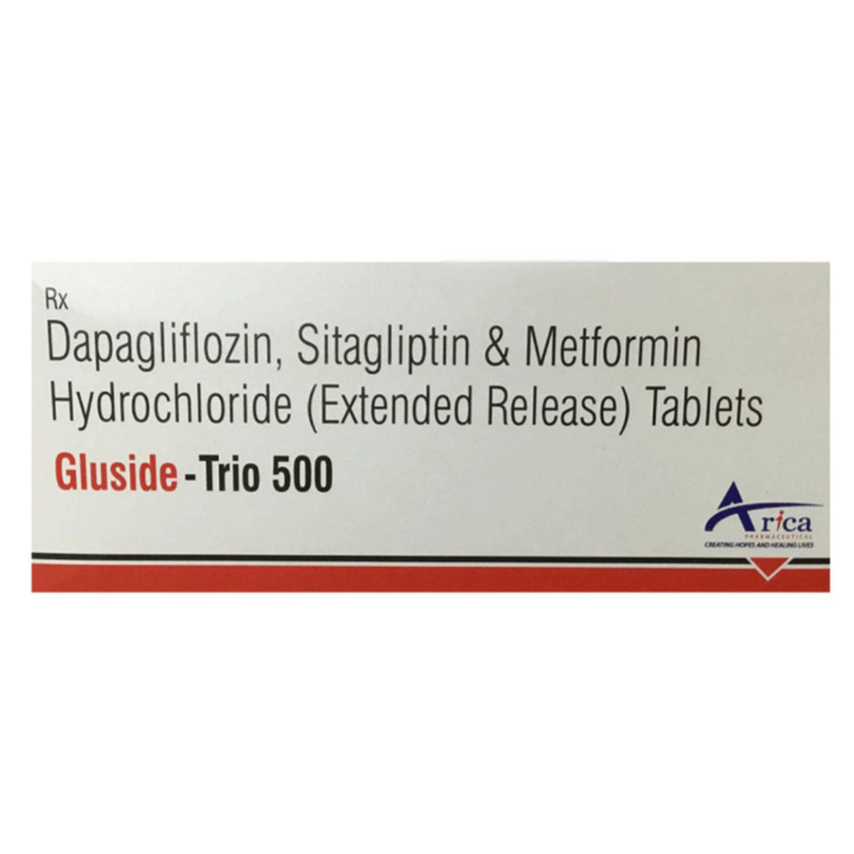 Gluside-Trio 500 Tablet 15's | Uses, Side Effects, Price | Apollo Pharmacy