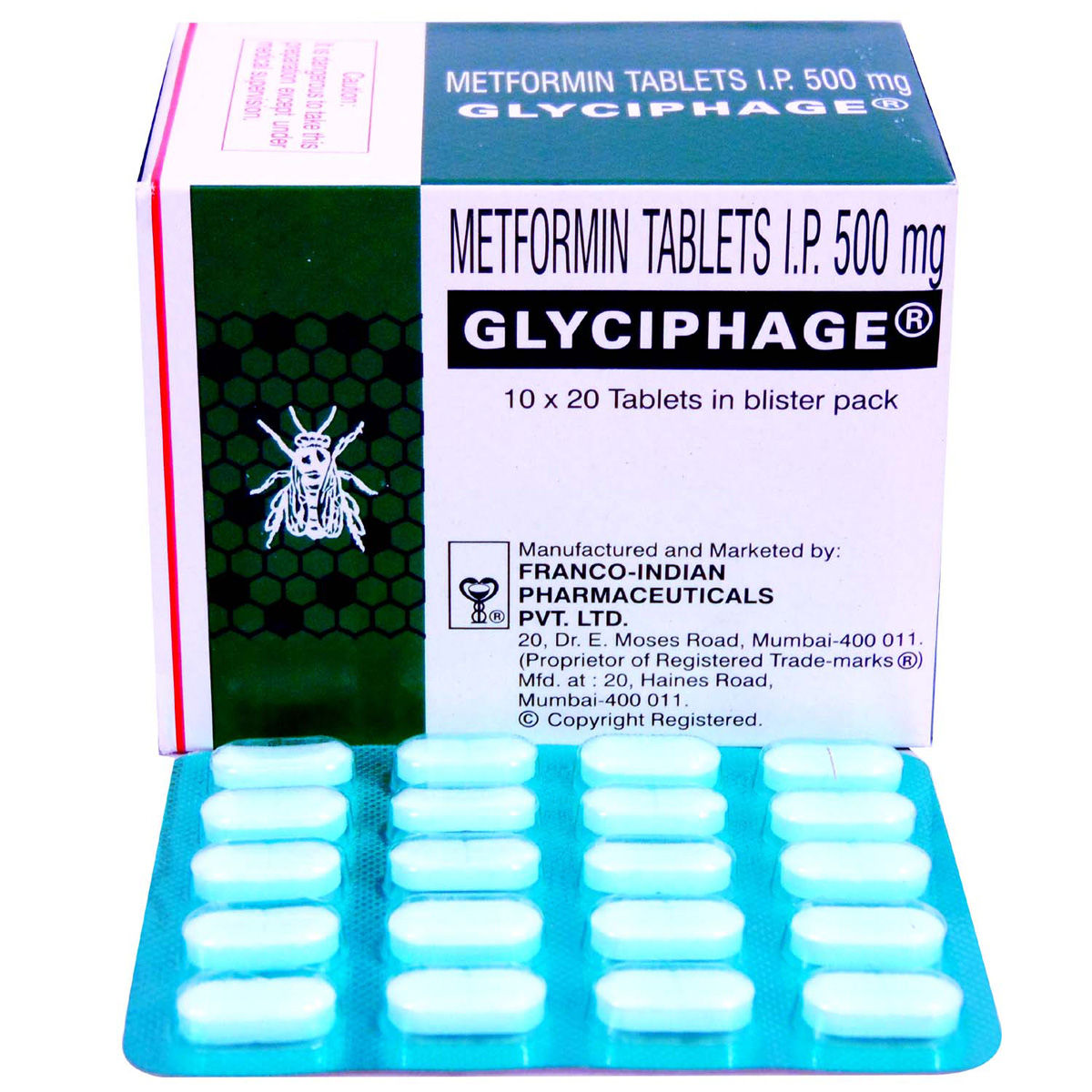 Glyciphage Tablet | Uses, Side Effects, Price | Apollo Pharmacy