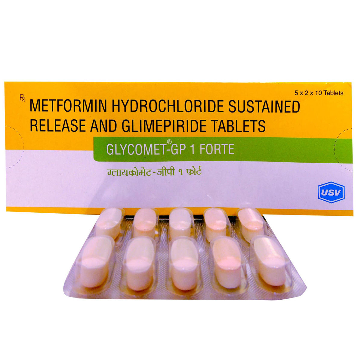 Glycomet GP 1 Forte Tablet | Uses, Side Effects, Price | Apollo Pharmacy