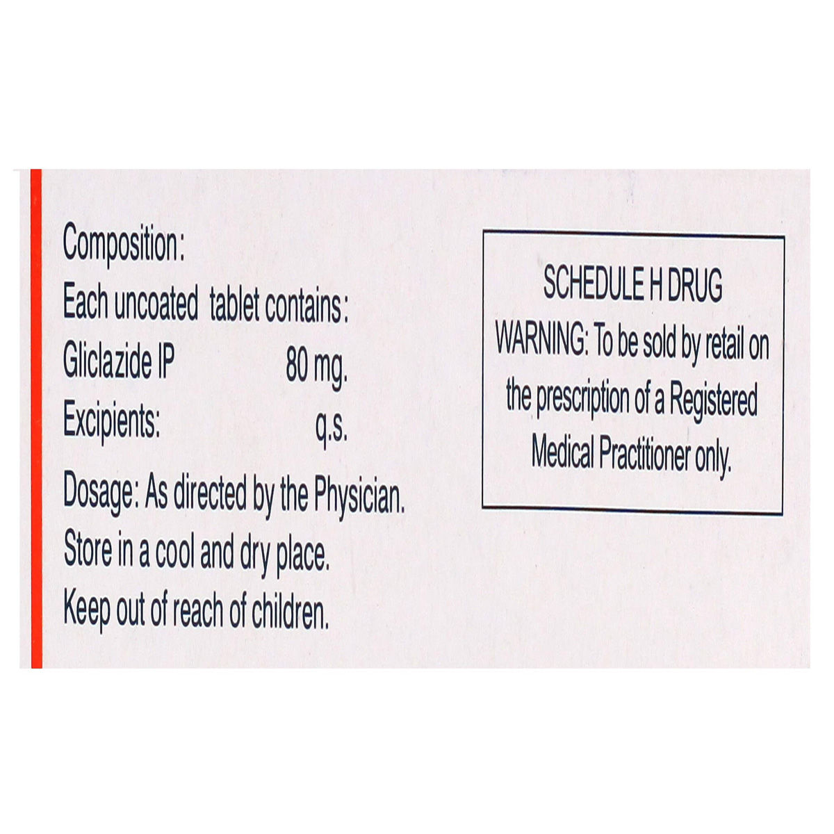 Glycigon 80 Tablet 10's Price, Uses, Side Effects, Composition - Apollo ...