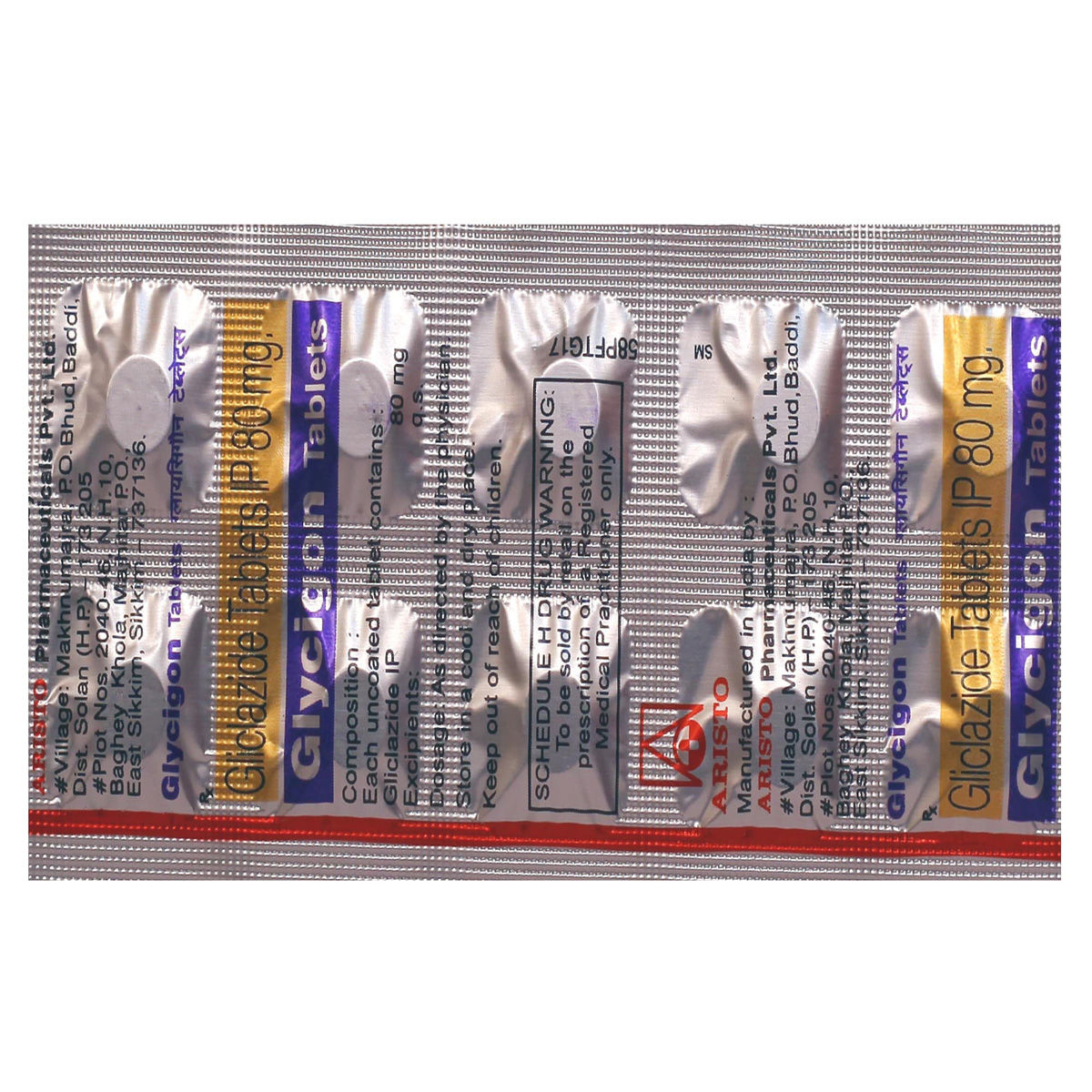 Glycigon 80 Tablet 10's Price, Uses, Side Effects, Composition - Apollo ...