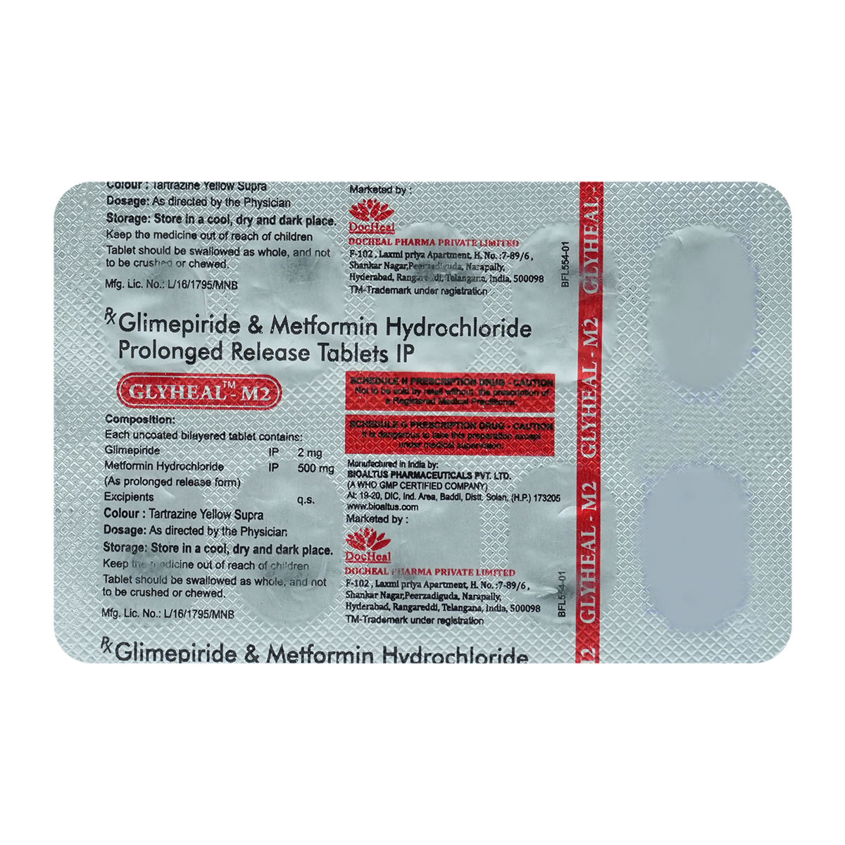 Glyheal-M2 Tablet 10's Price, Uses, Side Effects, Composition - Apollo ...