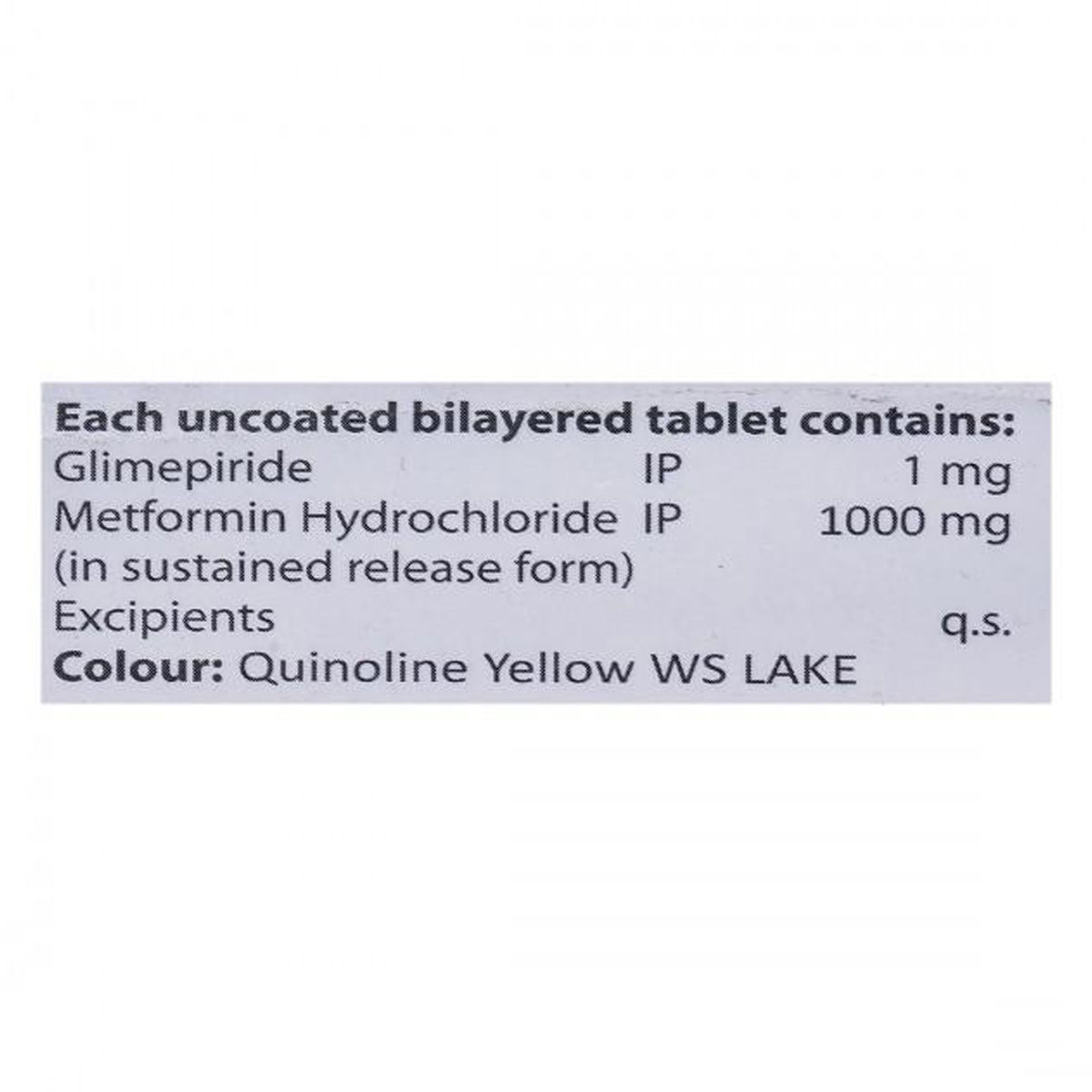 Glyxer M 1 Forte Tablet 15's Price, Uses, Side Effects, Composition ...