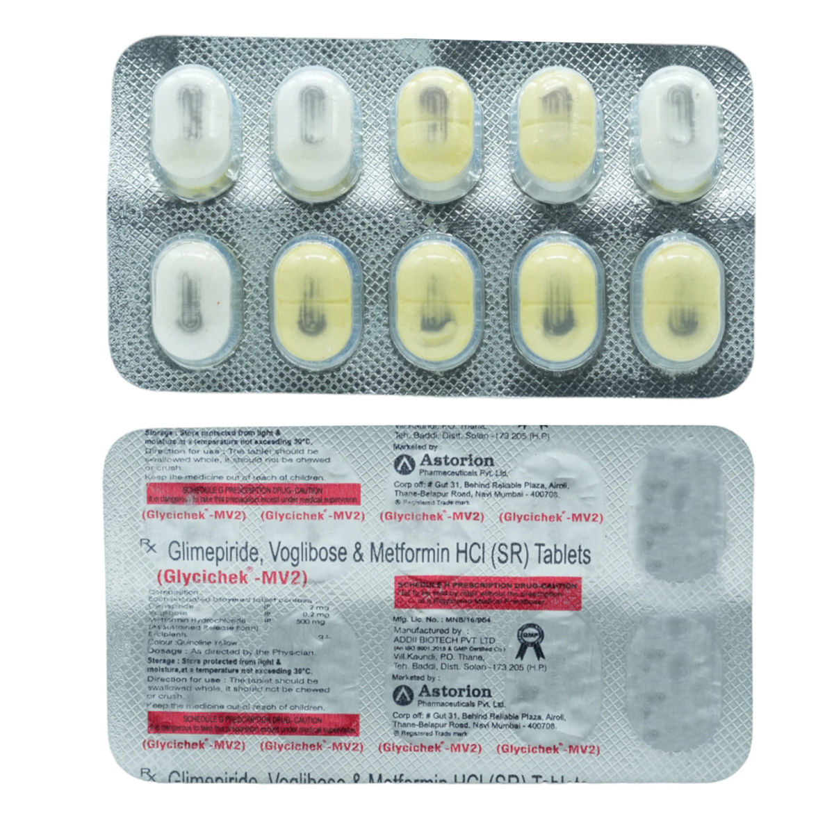 Glycichek-MV 2 Tablet | Uses, Side Effects, Price | Apollo Pharmacy