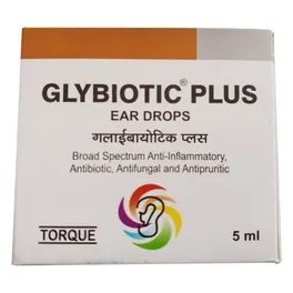 Glybiotic Plus Ear Drops 5 ml | Uses, Side Effects, Price | Apollo Pharmacy
