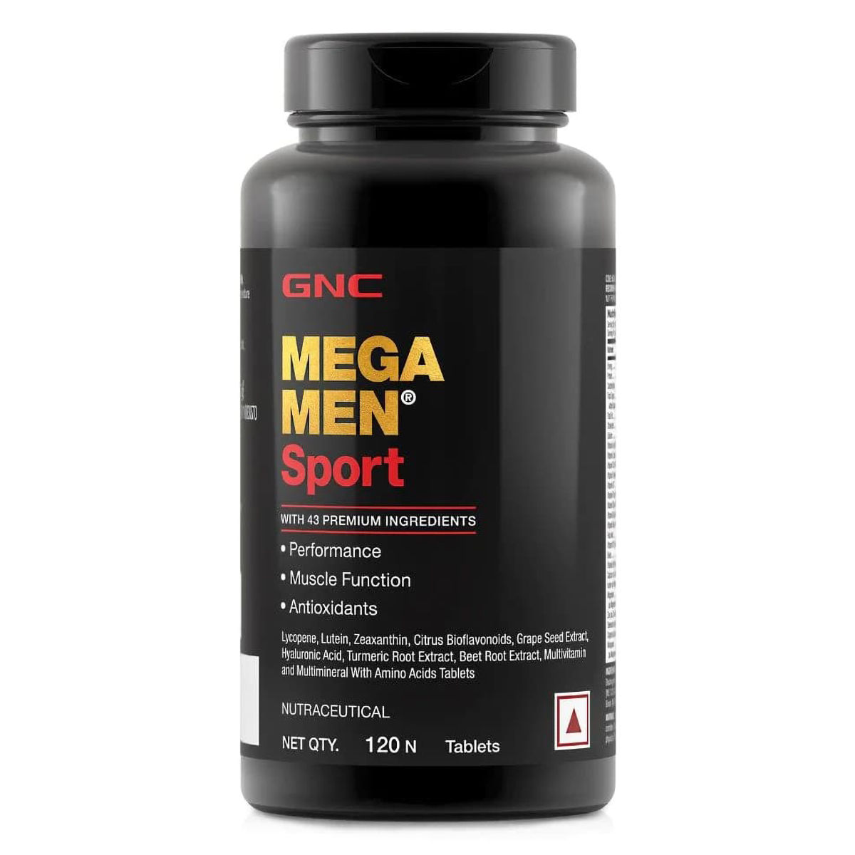 Buy GNC Mega Men Sport with 43 Premium Ingredients, 120 Tablets | 19 ...