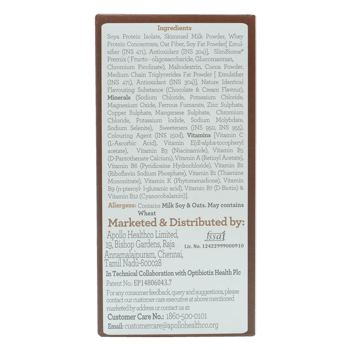 GoFigure Meal Replacement Shake Creamy Chocolate Flavour Powder, 600 gm ...