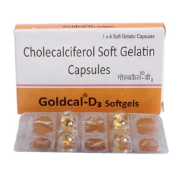 Goldcal D3 Capsule | Uses, Side Effects, Price | Apollo Pharmacy