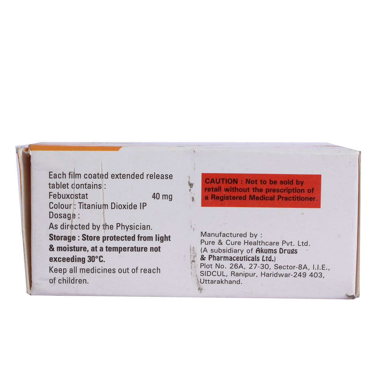 Goutfree 40 XL Tablet 10's Price, Uses, Side Effects, Composition ...