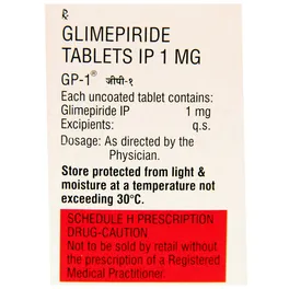 Gp-1 Tablet | Uses, Side Effects, Price | Apollo Pharmacy