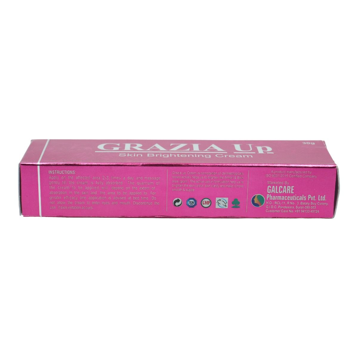 Grazia UP Cream 30 gm Price, Uses, Side Effects, Composition - Apollo ...