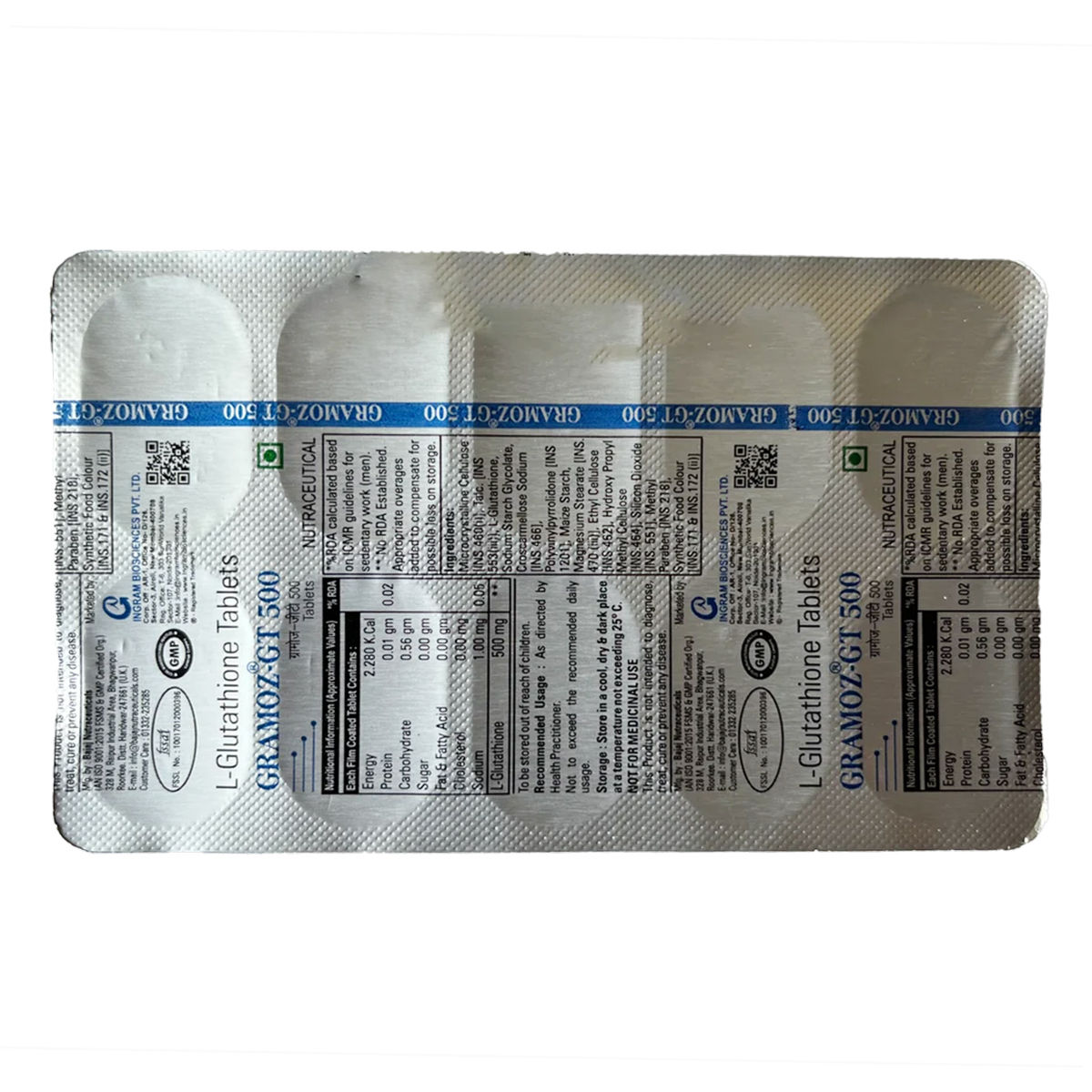 Gramoz GT 500 Tablet | Uses, Side Effects, Price | Apollo Pharmacy