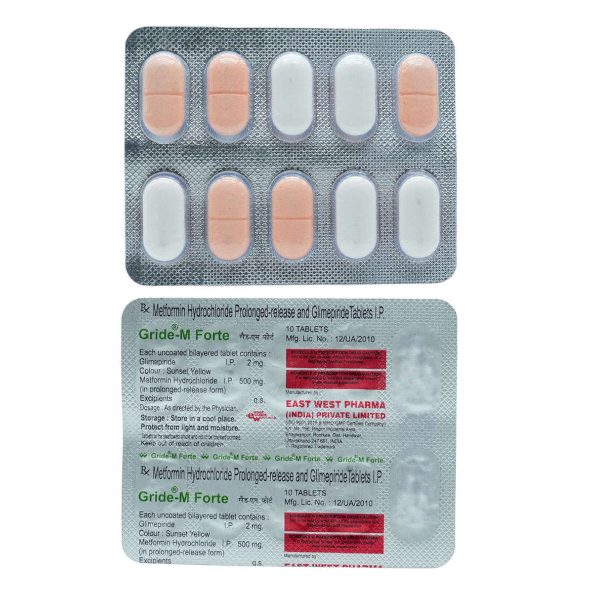 Gride-M Forte Tablet | Uses, Side Effects, Price | Apollo Pharmacy