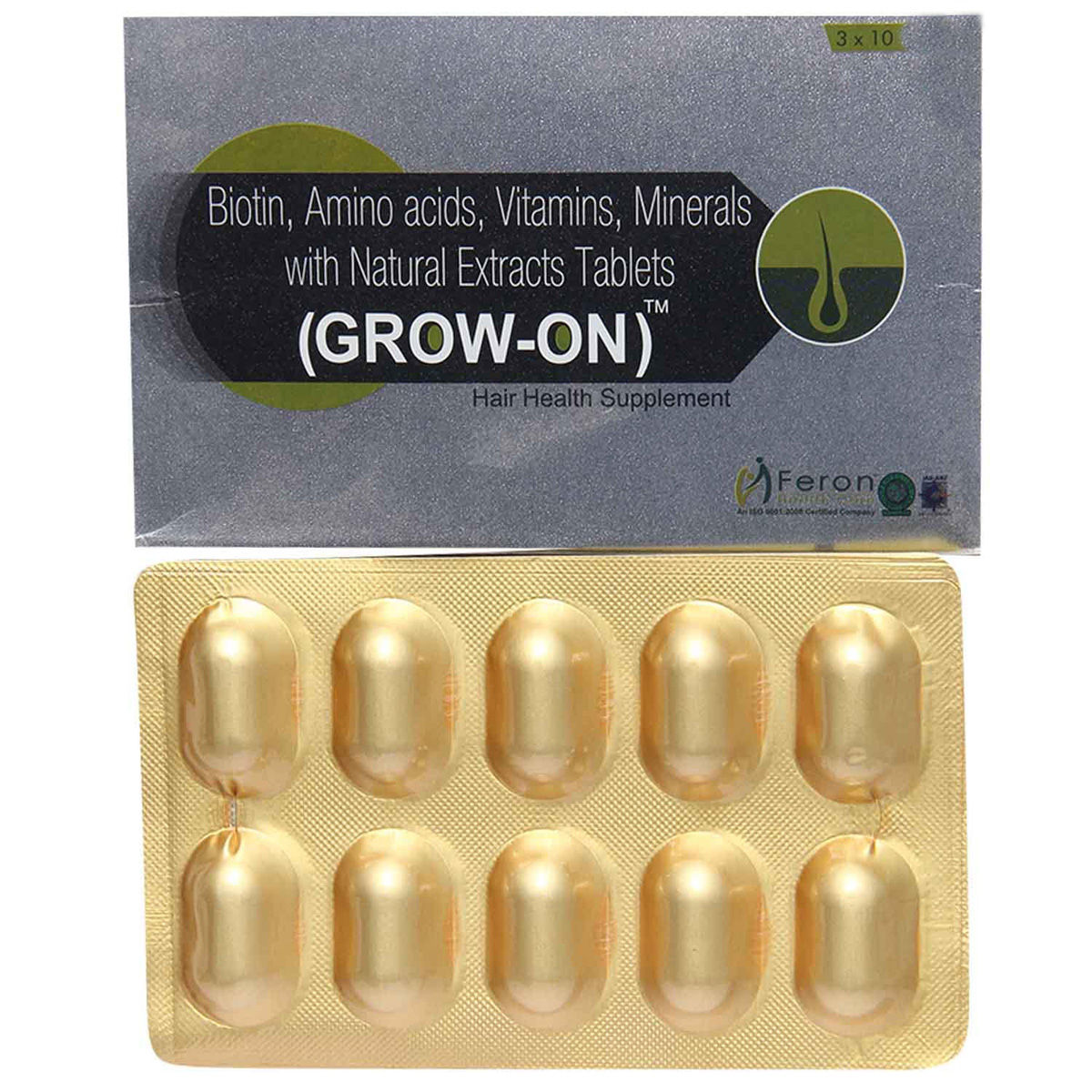 Grow-On Tablet | Uses, Side Effects, Price | Apollo Pharmacy