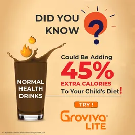 Buy Groviva Lite Chocolate Powder | 19 Minutes Delivery | Apollo Pharmacy