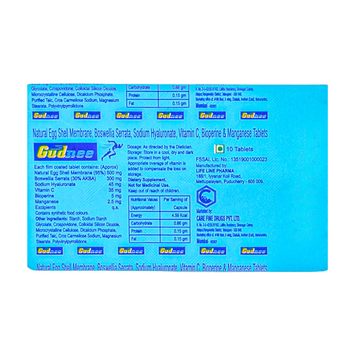 Gudnee Tablet | Uses, Side Effects, Price | Apollo Pharmacy