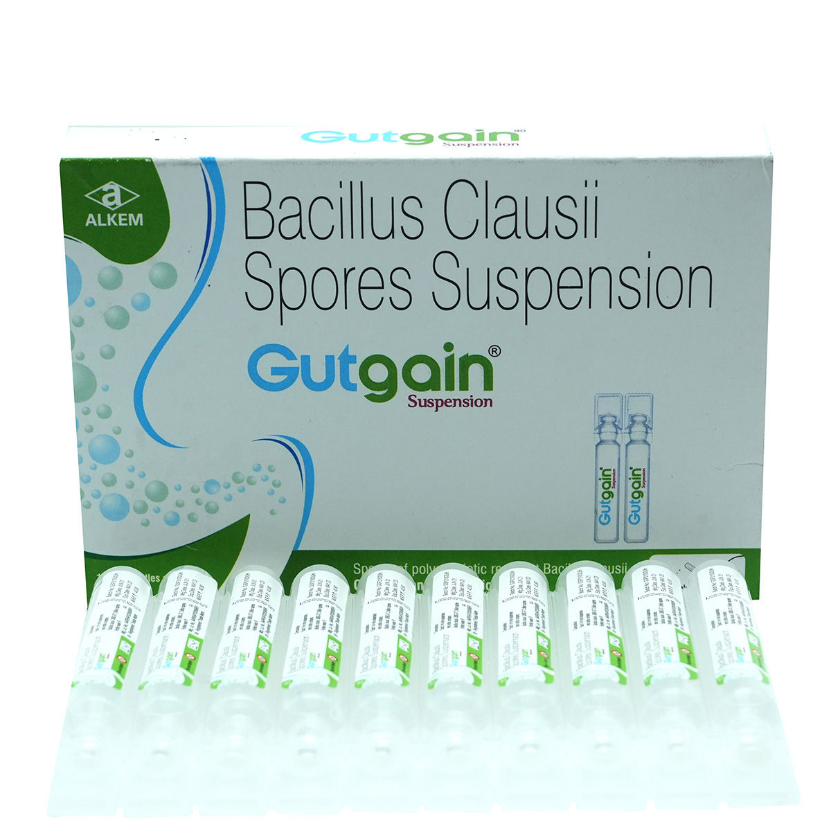 Buy Gutgain Suspension 10X5 ml | 19 Minutes Delivery | Apollo Pharmacy