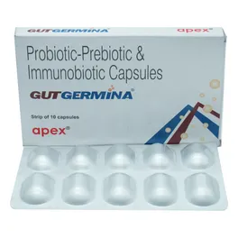 Gutgermina Capsule | Uses, Side Effects, Price | Apollo Pharmacy