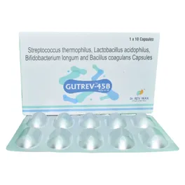 Gutrev-45 B Capsule | Uses, Side Effects, Price | Apollo Pharmacy