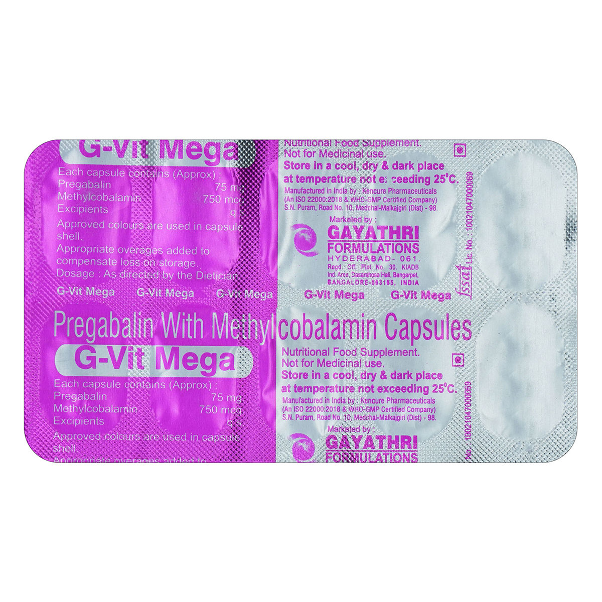 G-Vit Mega Tablet | Uses, Side Effects, Price | Apollo Pharmacy