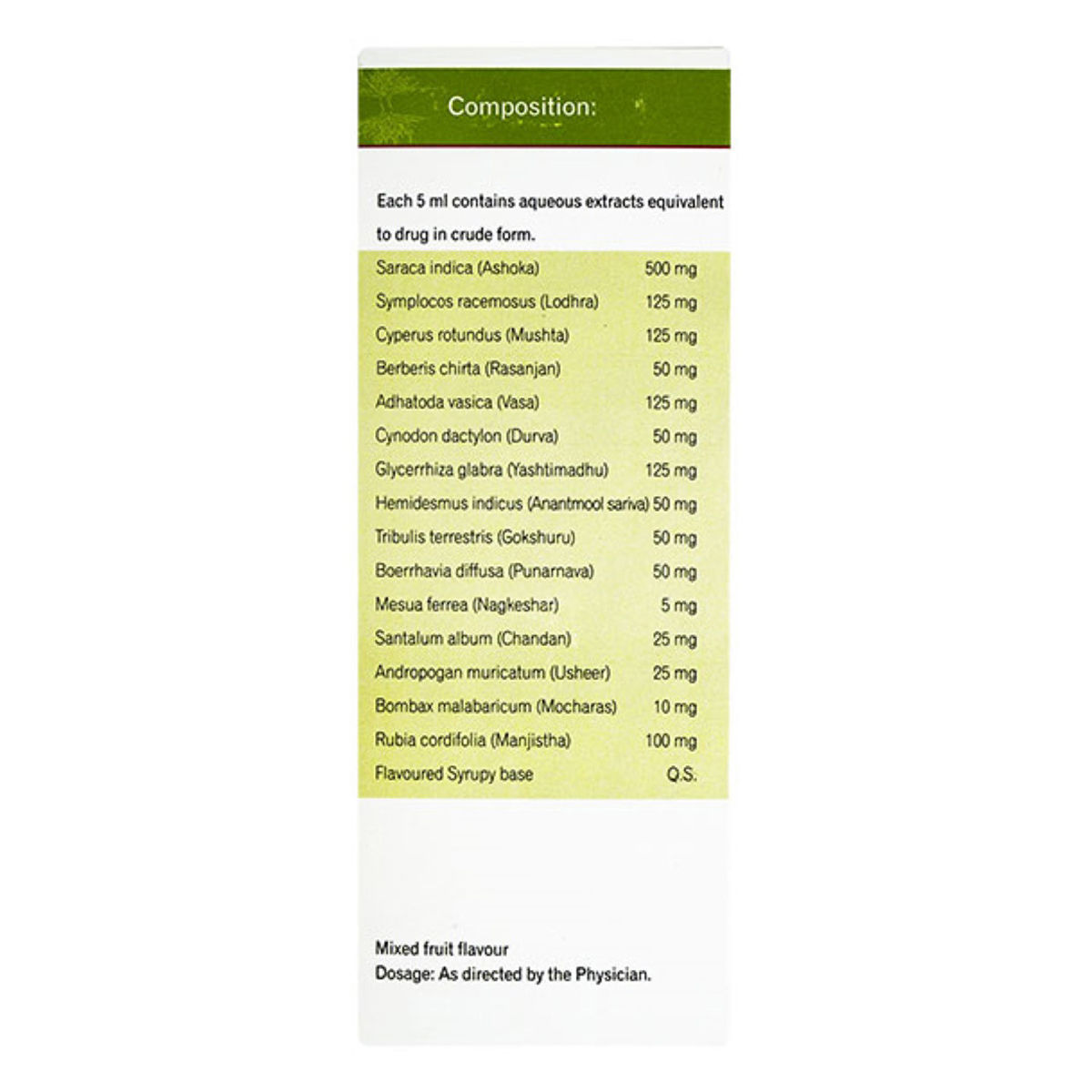 Dr.Palep's Gynocare Syrup, 200 ml Price, Uses, Side Effects ...