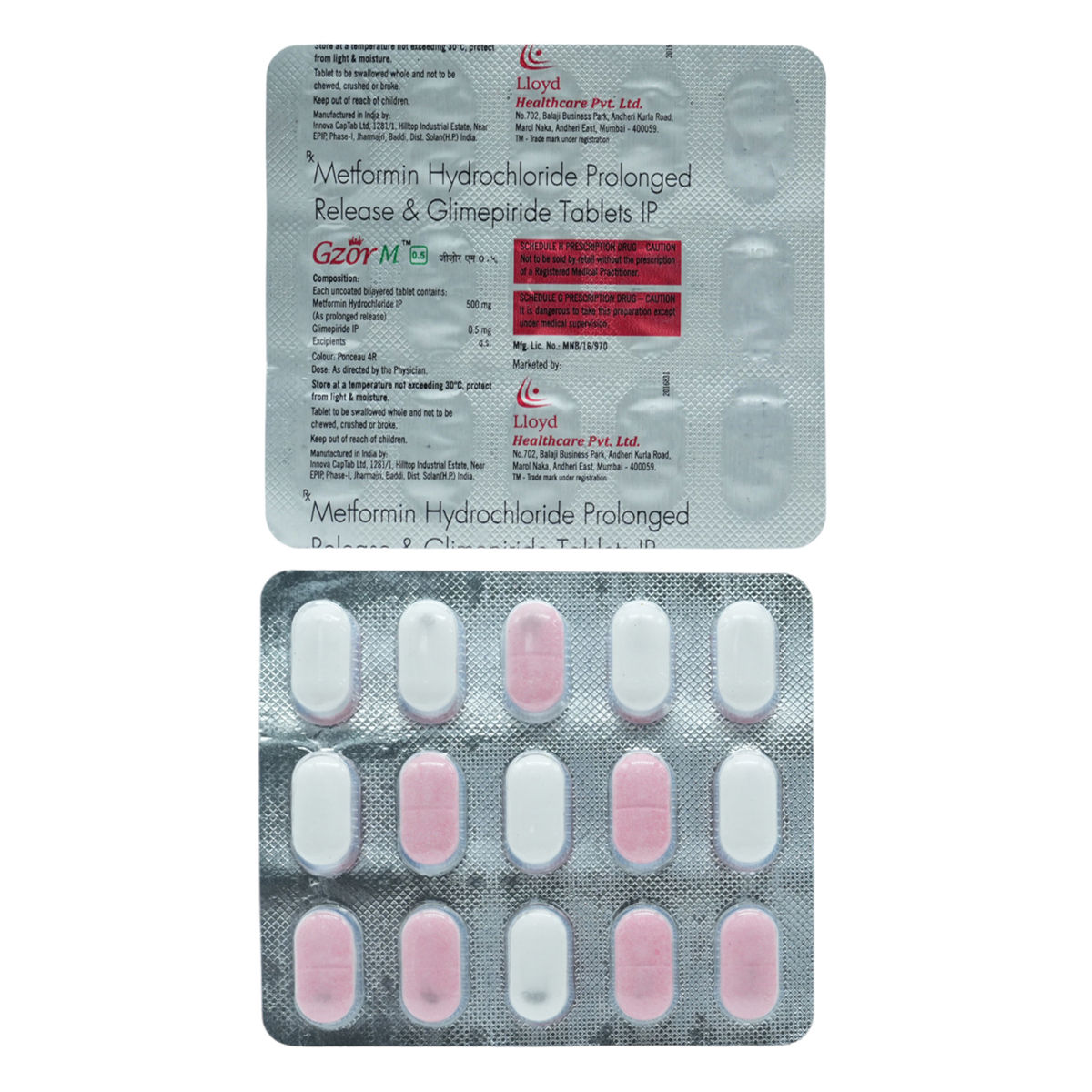 Gride-M 0.5 mg Tablet 10's Price, Uses, Side Effects, Composition ...
