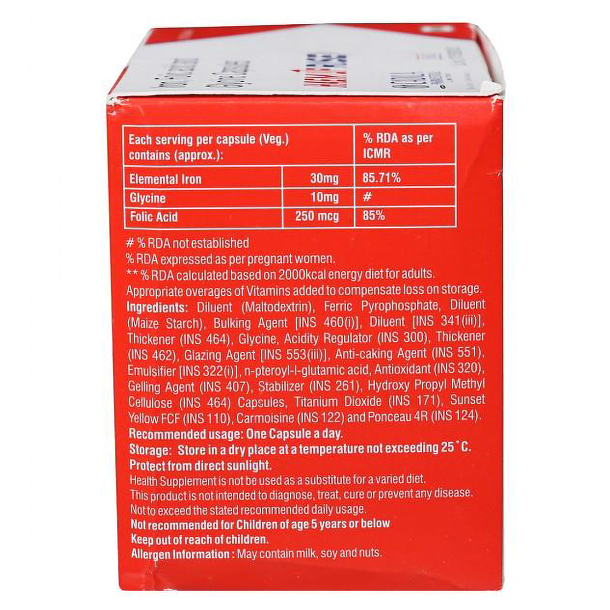 Haem Up Rise Capsule 15's Price, Uses, Side Effects, Composition ...