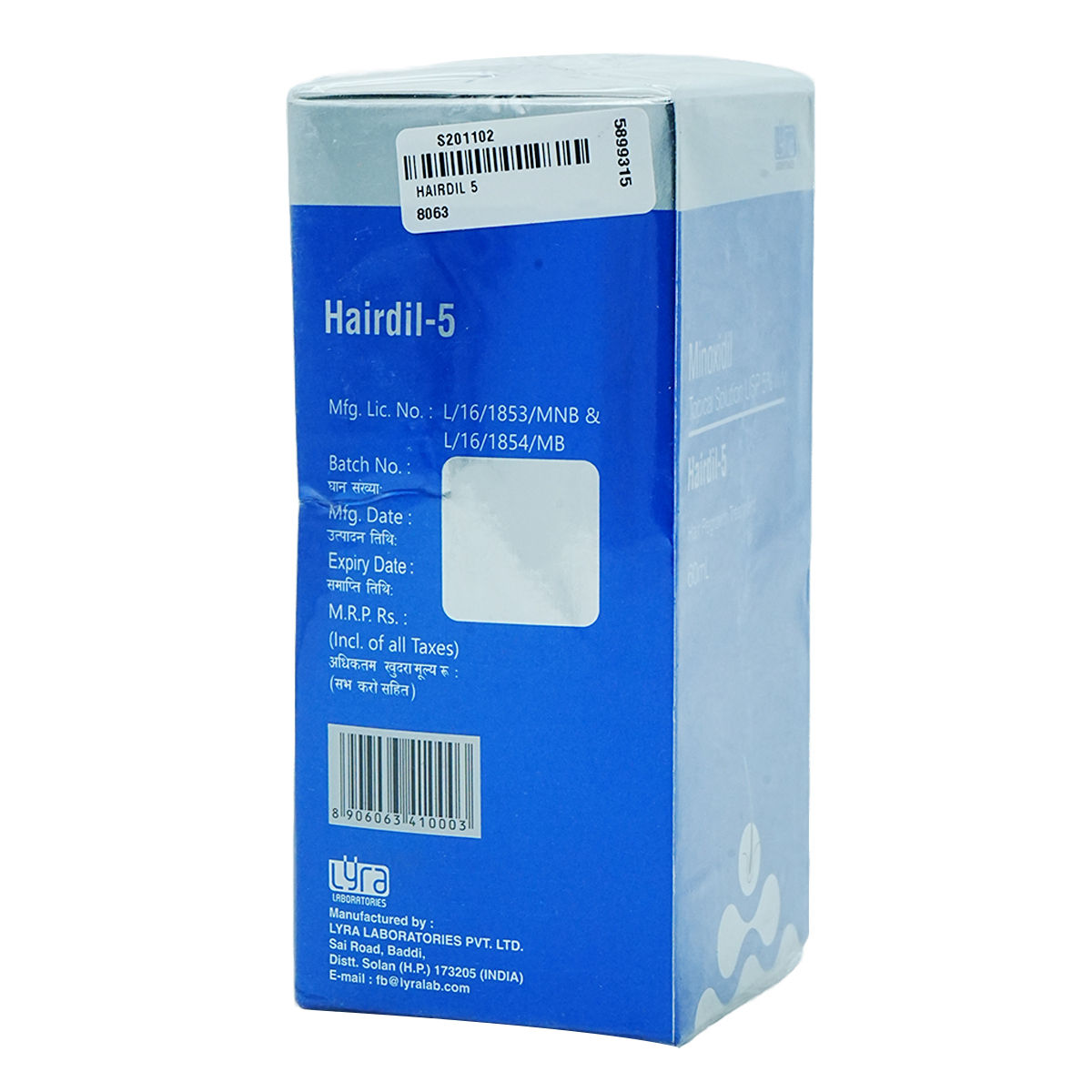 Hairdil-5 Solution 60 ml Price, Uses, Side Effects, Composition ...