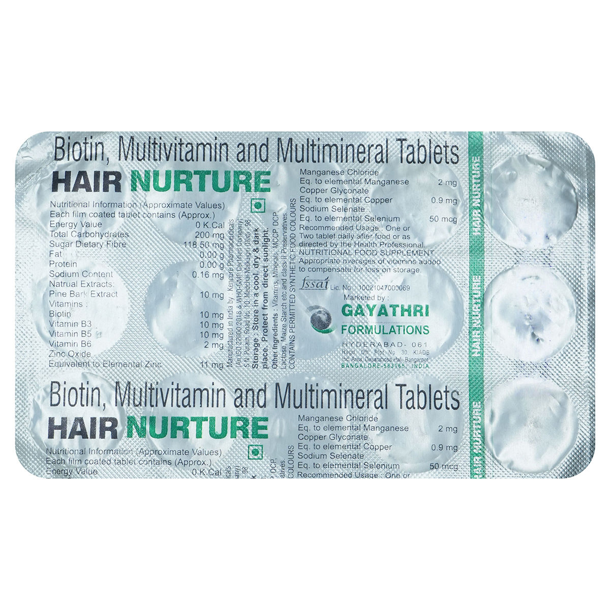 Hair Nurture Tablet | Uses, Side Effects, Price | Apollo Pharmacy