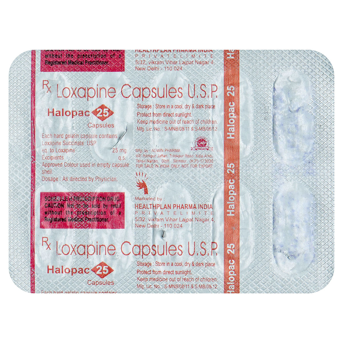 Halopac 25 mg Capsule | Uses, Side Effects, Price | Apollo Pharmacy