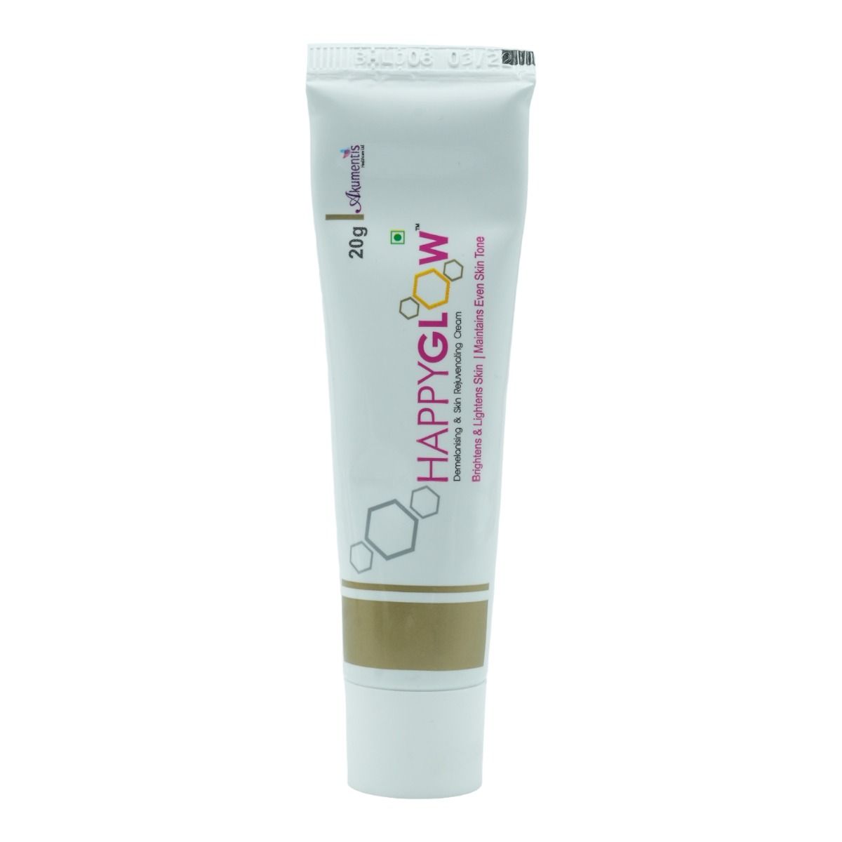 Buy Happyglow Demelanising & Skin Rejuvenating Cream 20 gm | 19 Minutes ...