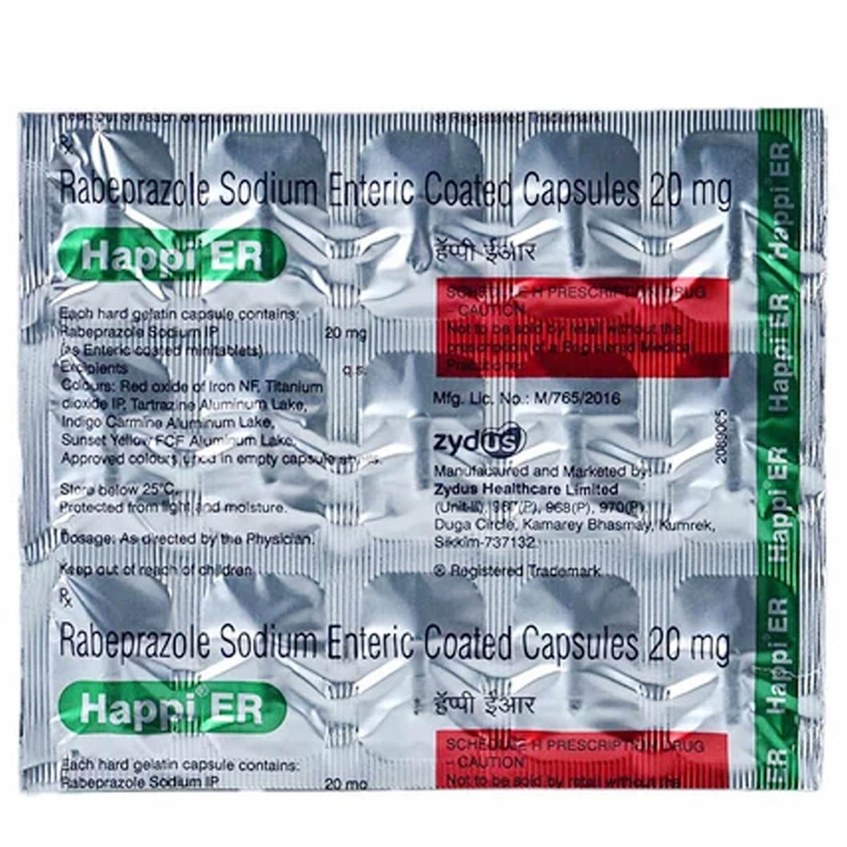 Happi ER Capsule | Uses, Side Effects, Price | Apollo Pharmacy