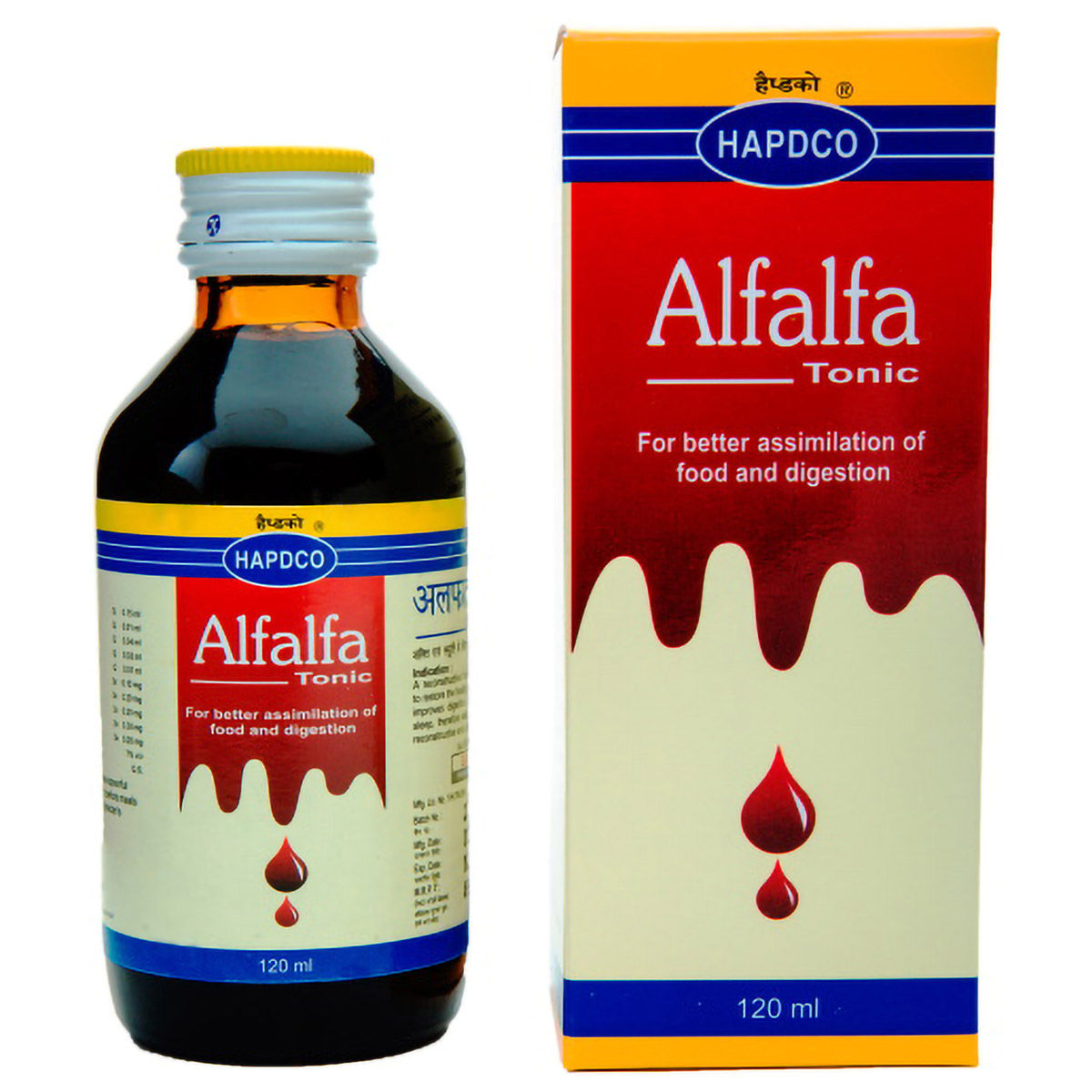 Buy Hapdco Alfalfa Tonic, 120 ml | 19 Minutes Delivery | Apollo Pharmacy