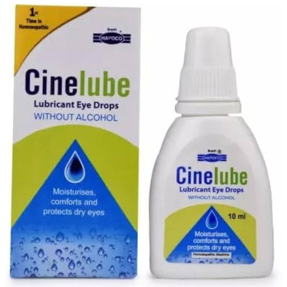 Buy Hapdco Cinelube Lubricant Eye Drops, 10 ml | 19 Minutes Delivery ...