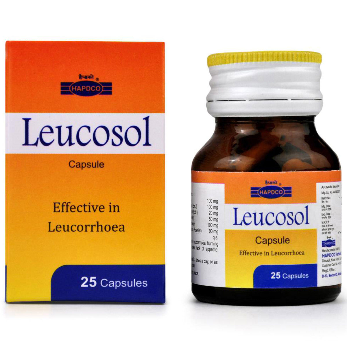 Buy Hapdco Leucosol, 25 Capsules | 19 Minutes Delivery | Apollo Pharmacy