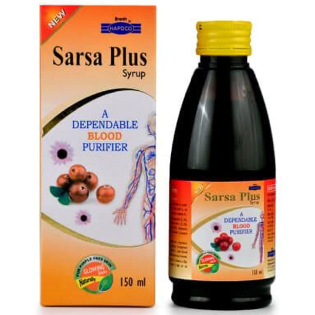 Buy Hapdco Sarsa Plus Syrup, 150 ml | 19 Minutes Delivery | Apollo Pharmacy