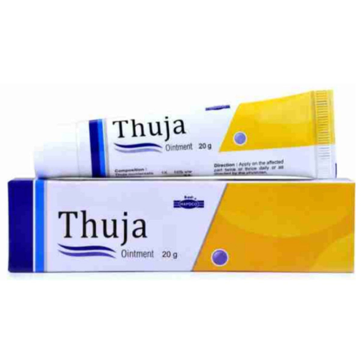 Buy Hapdco Thuja Ointment, 20 gm | 19 Minutes Delivery | Apollo Pharmacy