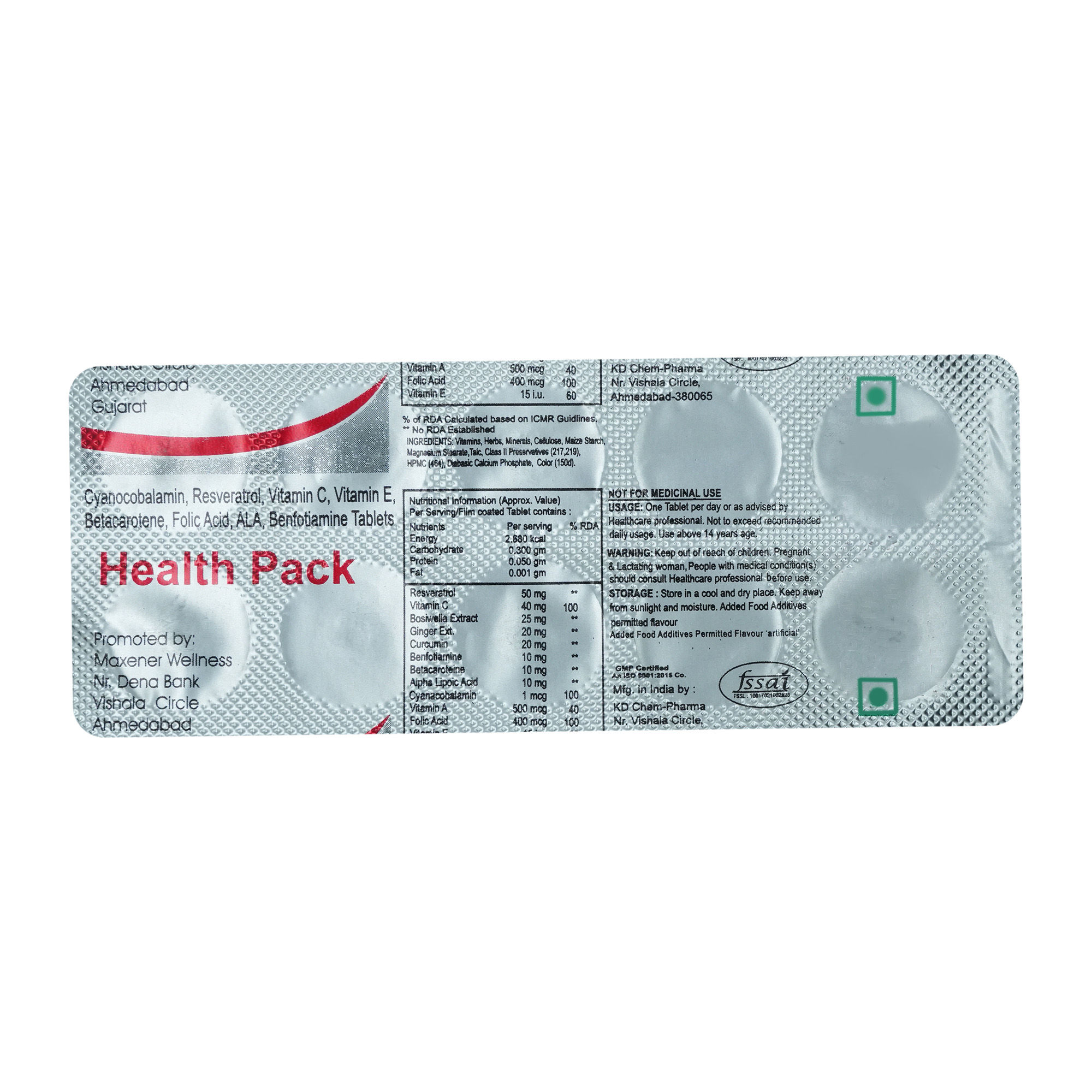 Health Pack Tab 10'S Price, Uses, Side Effects, Composition - Apollo ...