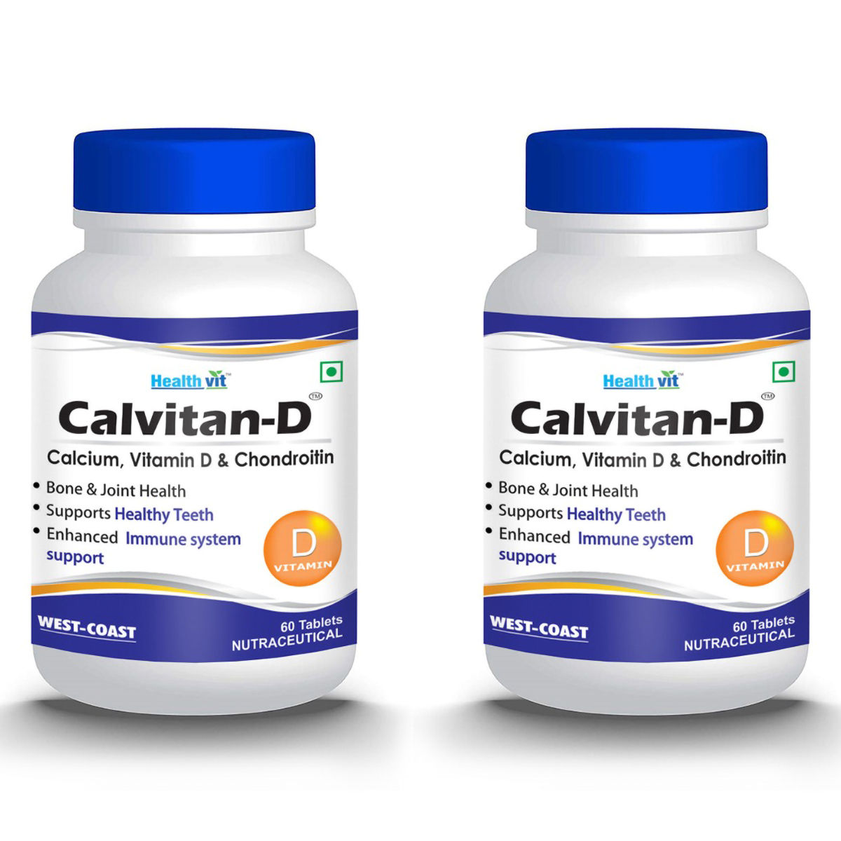 Healthvit Calvitan-D, 60 Tablets (Pack of 2) Price, Uses, Side Effects ...