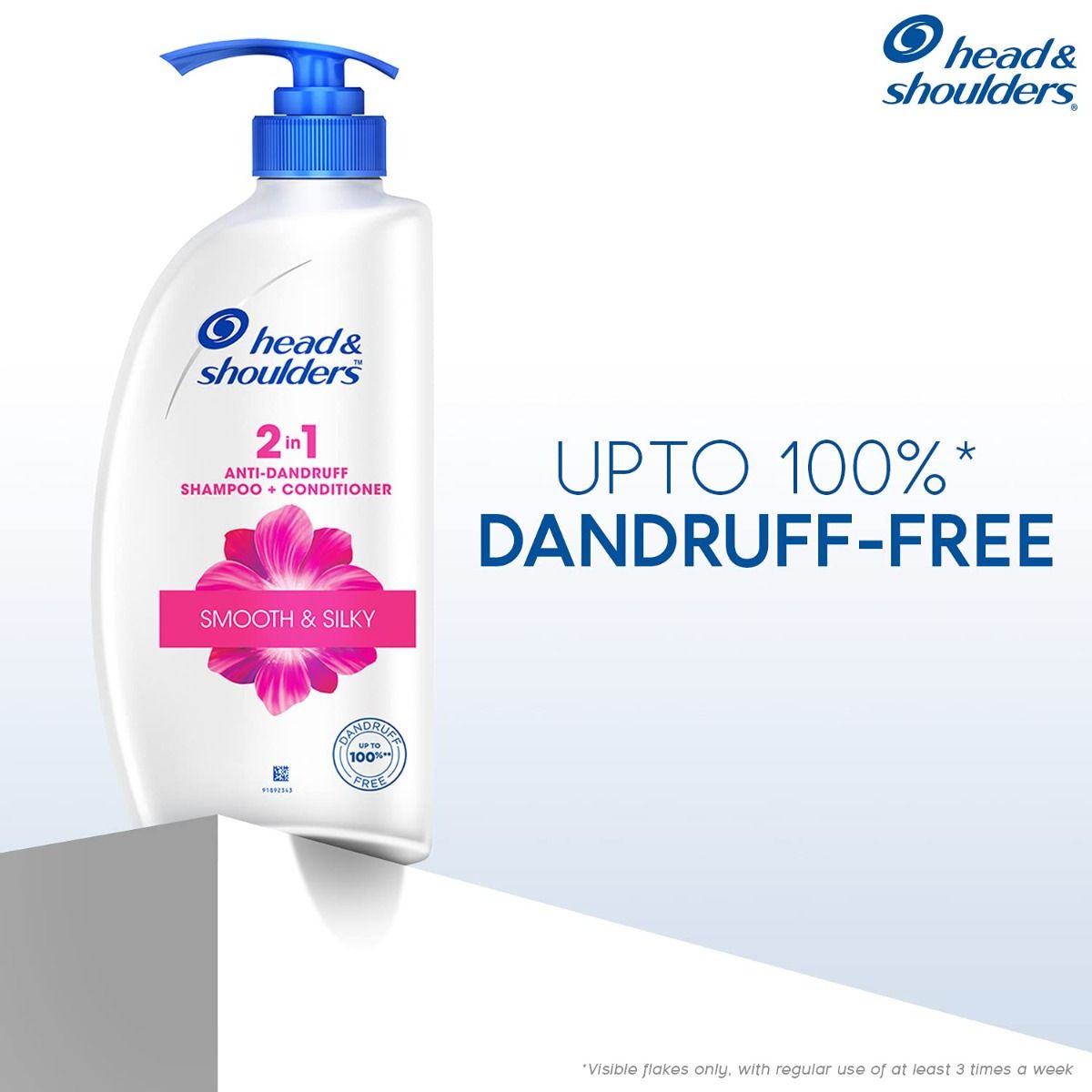 Head & Shoulders 2-In-1 Smooth & Silky Anti-Dandruff Shampoo ...