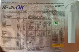 Buy Health OK Multivitamin & Multimineral, 10 Tablets | 19 Minutes ...
