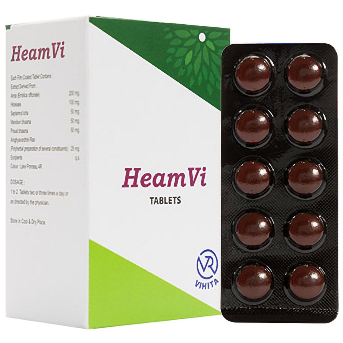 Buy Vihita Heamvi, 10 Tablets | 19 Minutes Delivery | Apollo Pharmacy