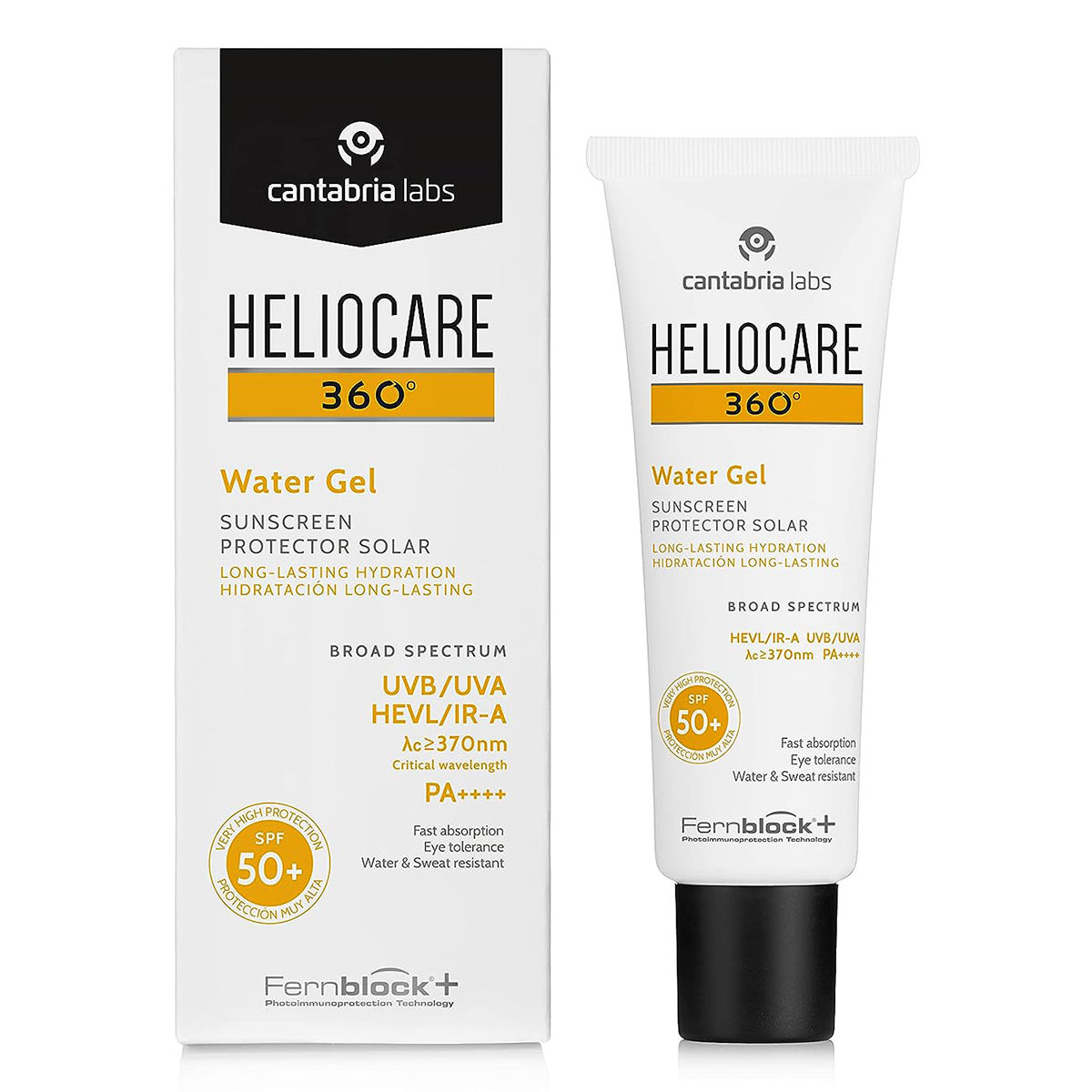 Buy Heliocare 360 SPF 50+ PA++++ Water Sunscreen Gel 50 ml | 19 Minutes ...