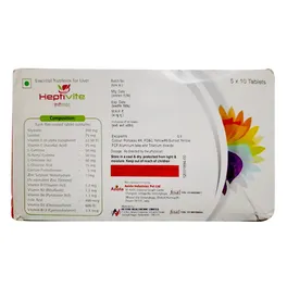 Heptivite Tablet | Uses, Side Effects, Price | Apollo Pharmacy