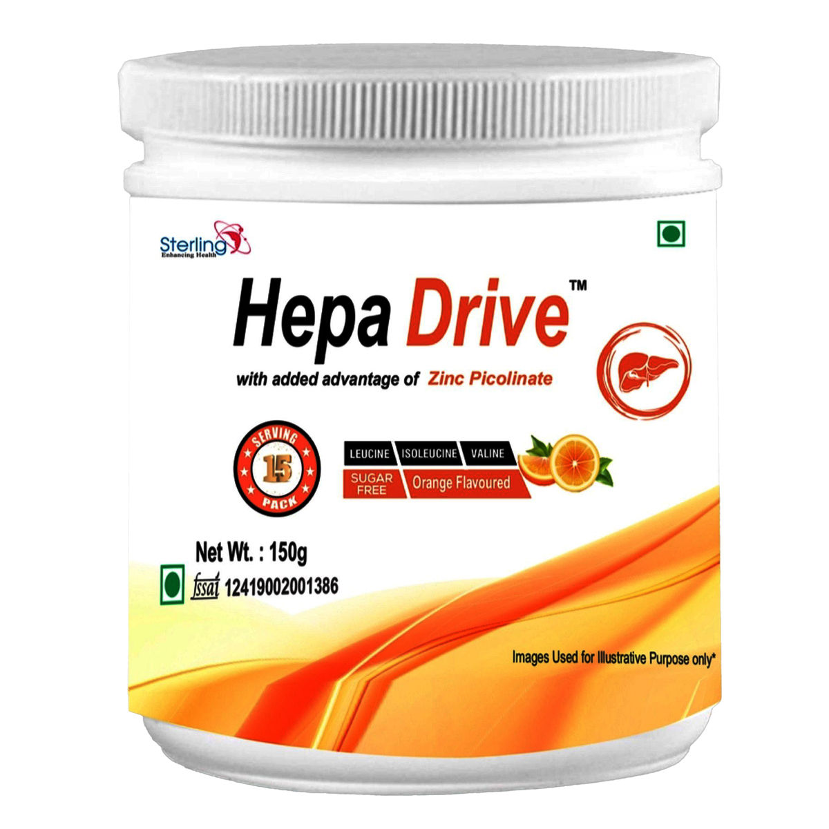 Hepa Drive Sugar Free Orange Flavour Powder | Uses, Side Effects, Price ...