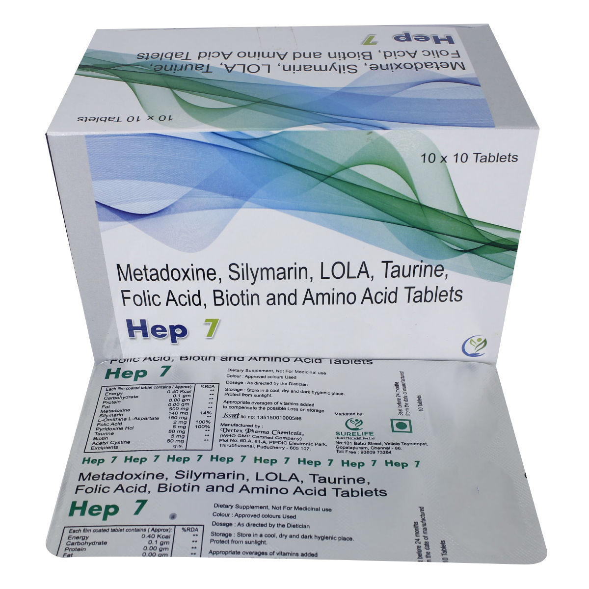 Hep 7 Tablet | Uses, Side Effects, Price | Apollo Pharmacy