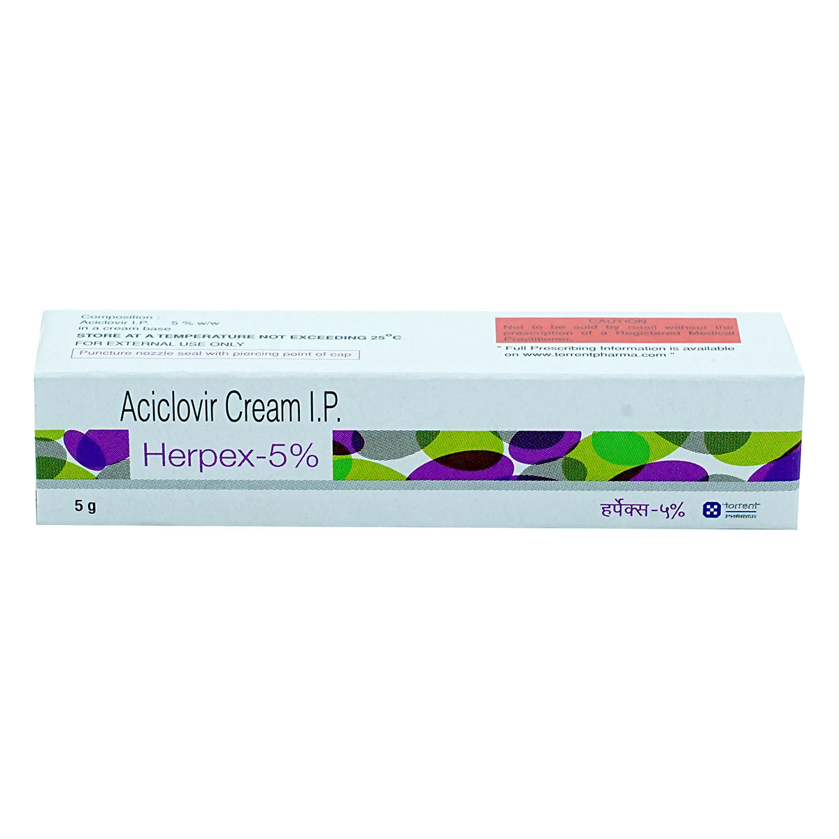 Herpex 5% Cream 5 gm | Uses, Side Effects, Price | Apollo Pharmacy