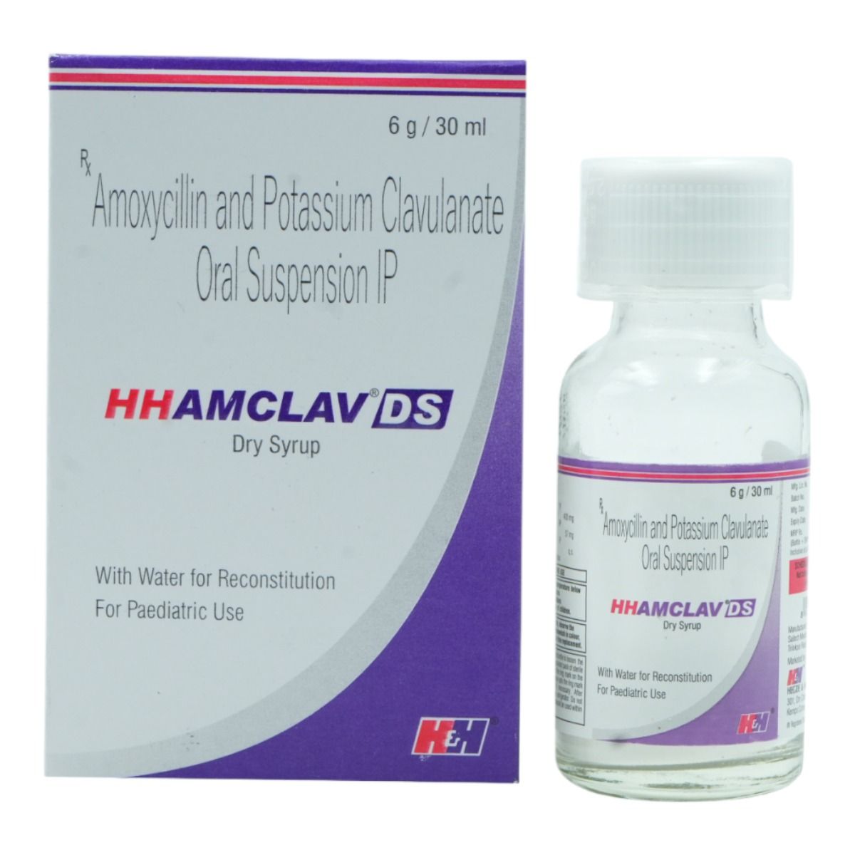 Hhamclav DS Dry Syrup 30 ml Price, Uses, Side Effects, Composition ...