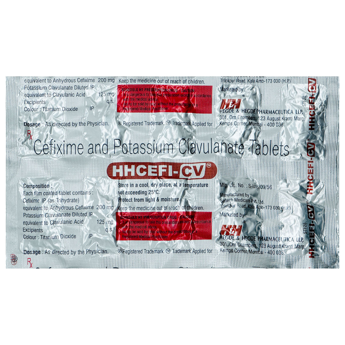 Hhcefi CV Tablet | Uses, Side Effects, Price | Apollo Pharmacy